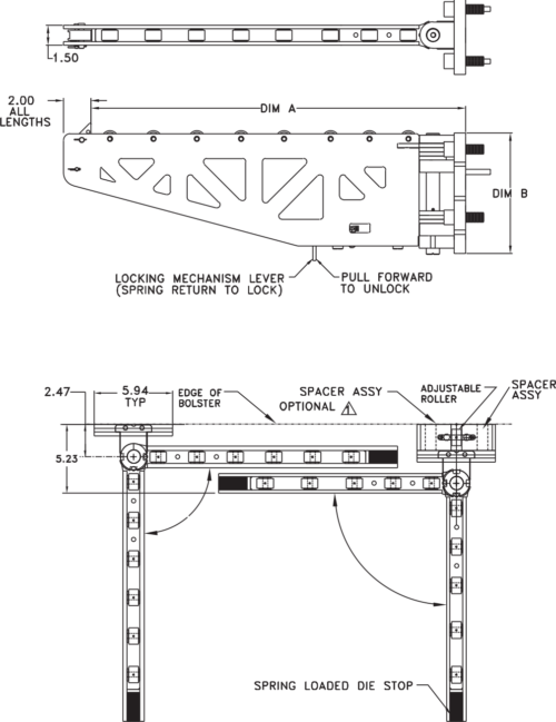 Quick Die Change Systems | Bolster Extensions | PFA, Inc.